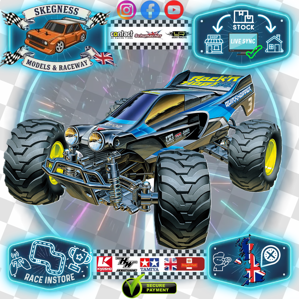 Tamiya - Quirkhopper (GF02) Kit Form 1/10 Monster Buggy (Motor & ESC I ...