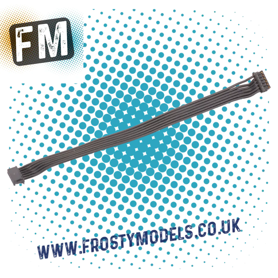 RC BRUSHLESS MOTOR SENSOR WIRE - 110MM FLAT BONDED FLEX SENSOR WIRE ...