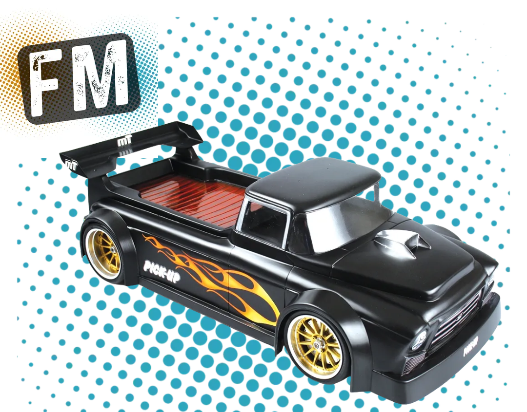 MONTECH - PICKUP TRUCK 1/10 TC BODY SHELL 190MM - NOT PAINTED - MT0200 ...