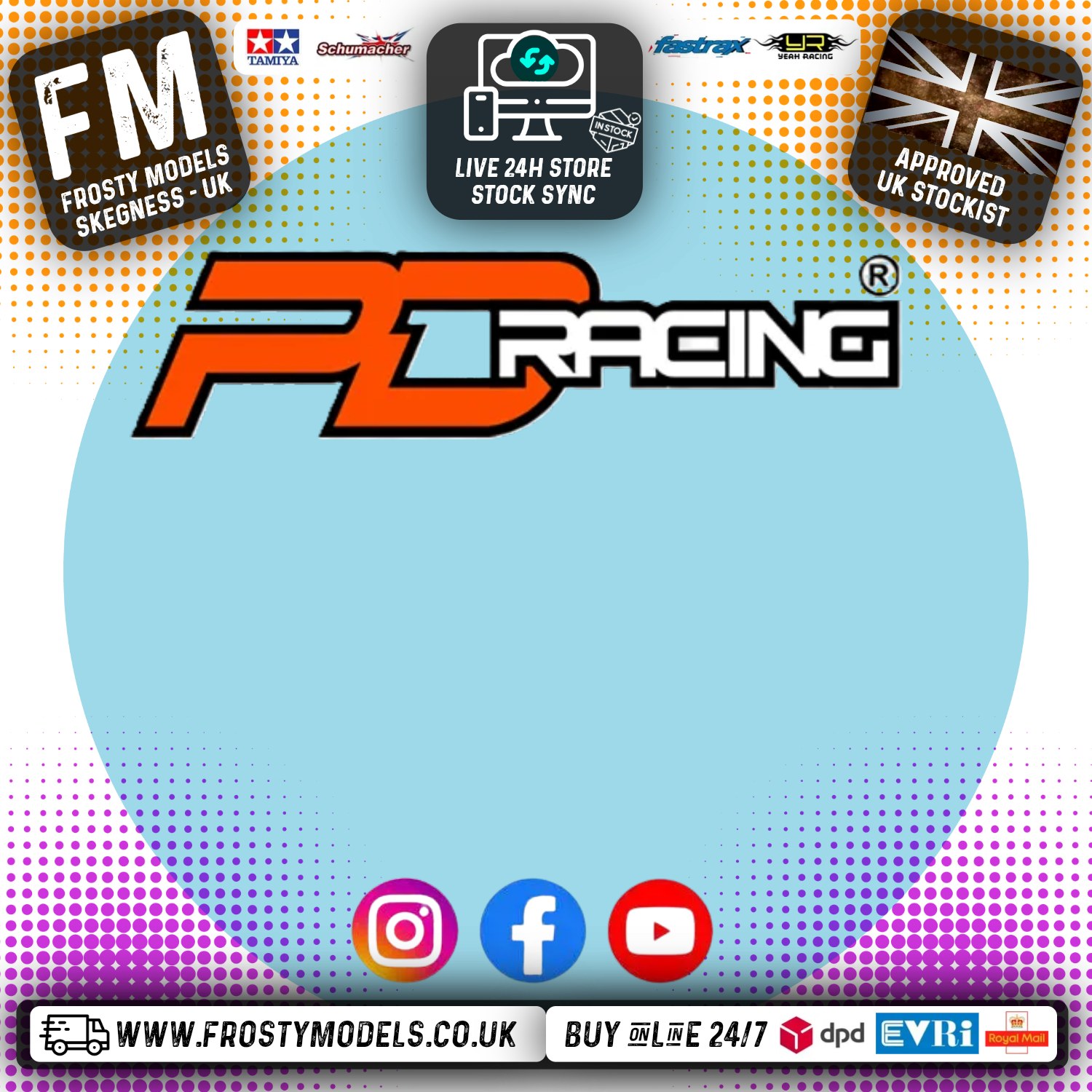 PD RACING SPARES - 1/10TH TK10 & TR10 - Step screw M3*10 6PCS – FROSTY ...