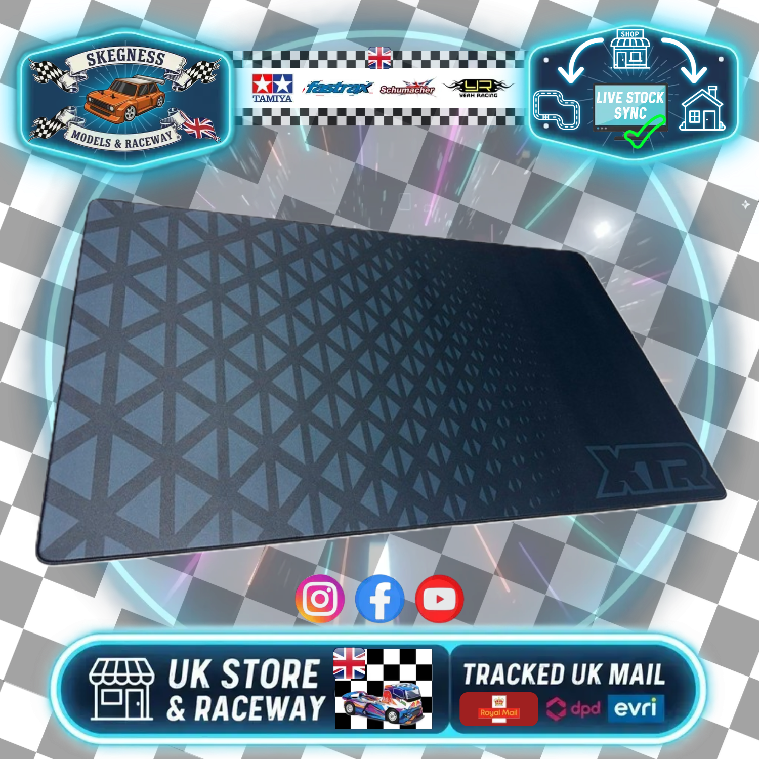 XTR Racing - LARGE Fabric Pit Mat (1000MMx600MM) - XTR-0318 – FROSTY ...