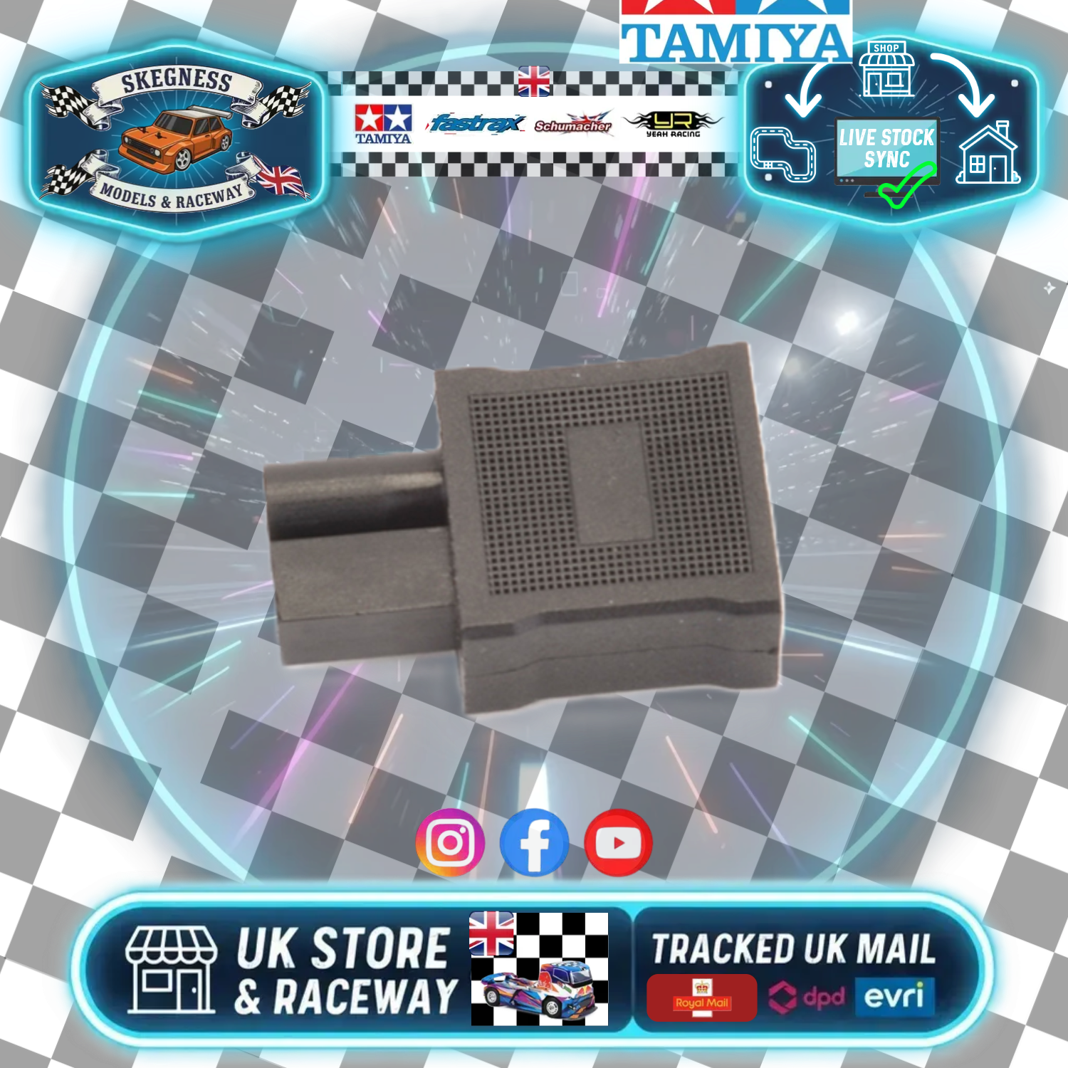 Core RC - Tamiya (Male) to T-Plug (Female) Adaptor Plug - CR587 ...