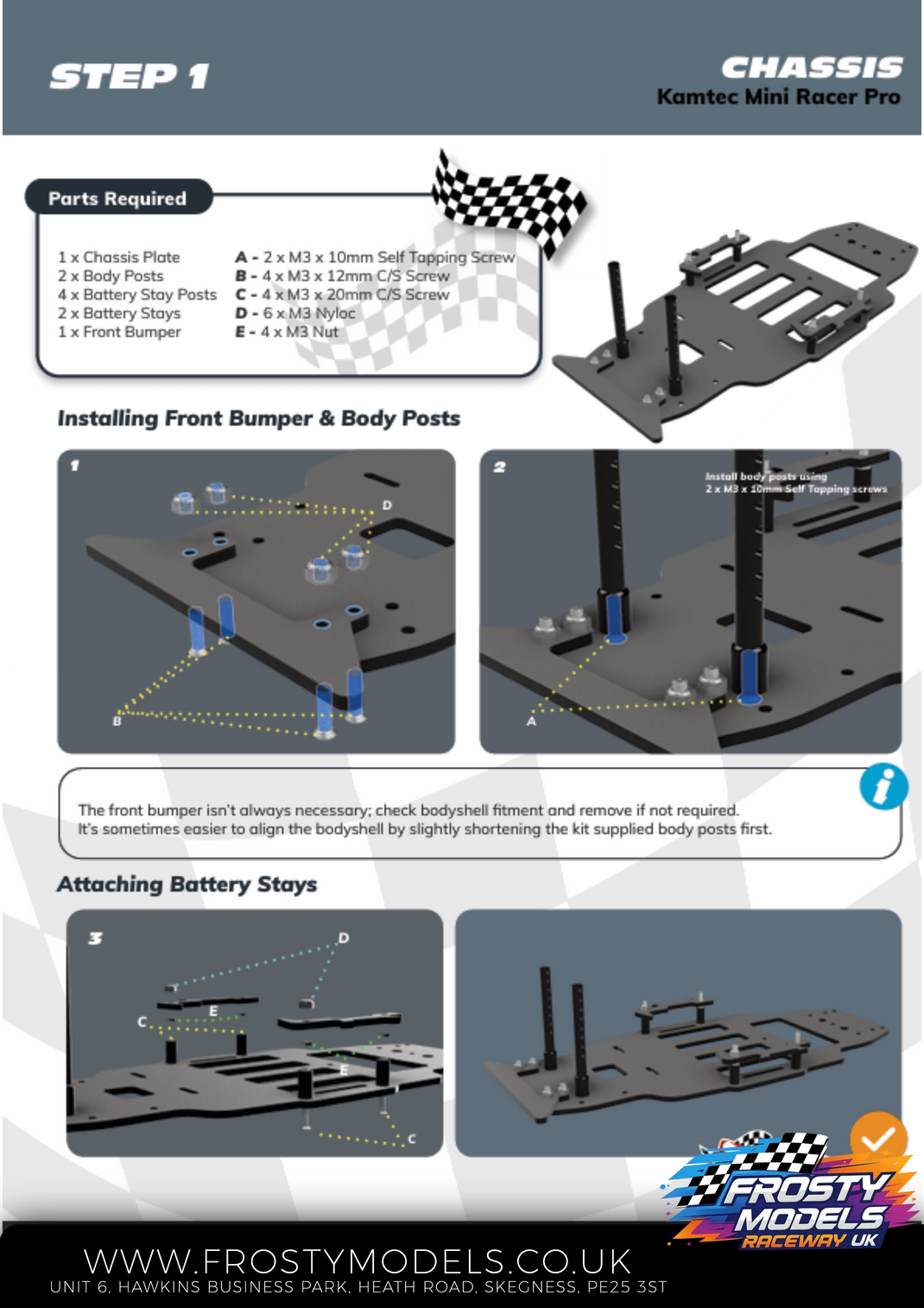 KAMTEC RULES & GUIDES NEW – FROSTY MODELS SKEGNESS