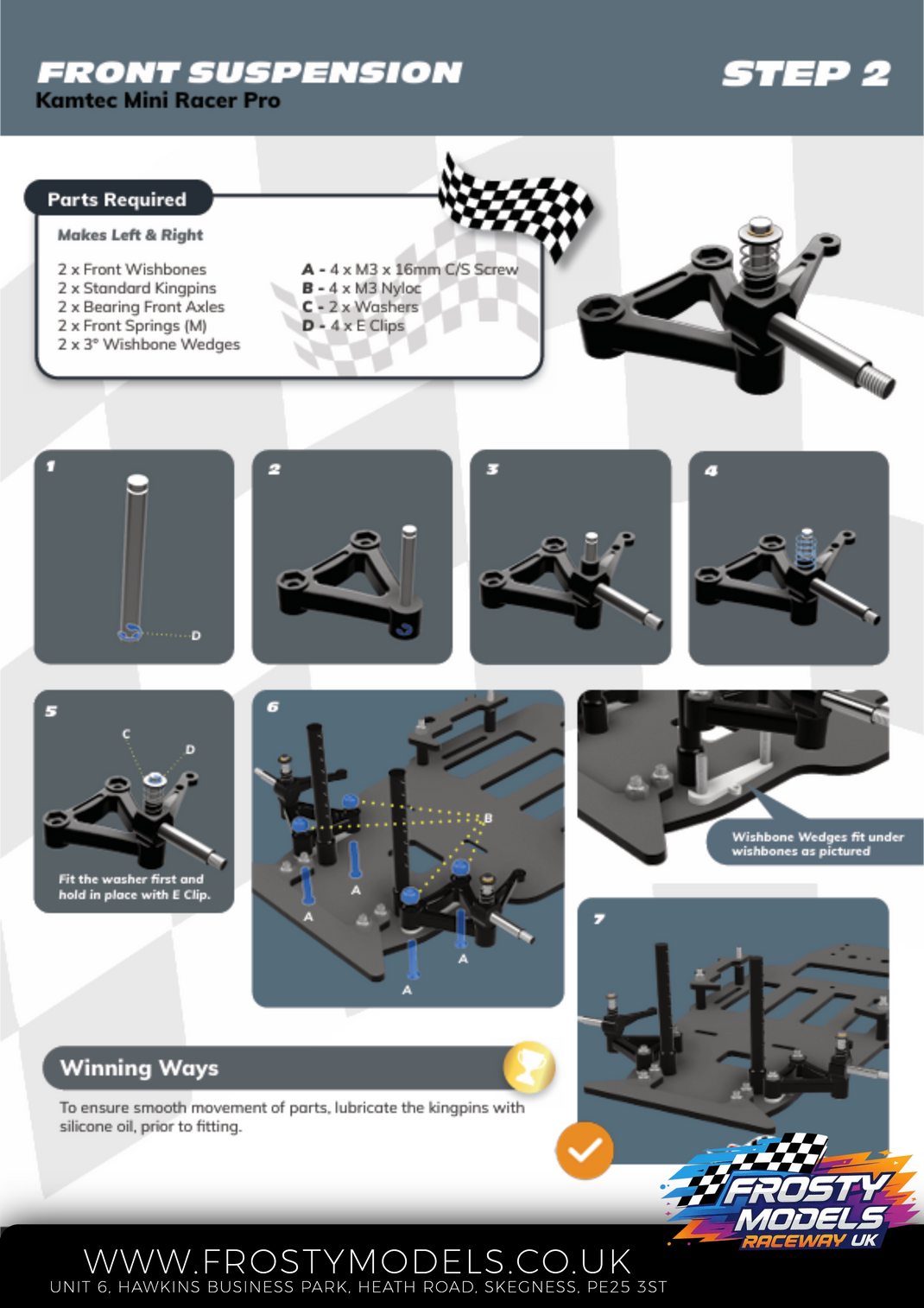KAMTEC RULES & GUIDES NEW – FROSTY MODELS SKEGNESS