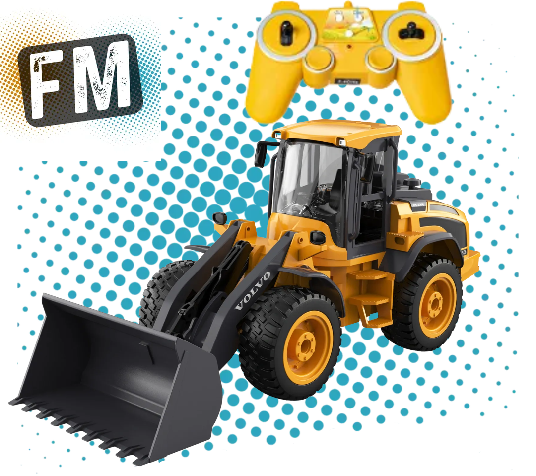 VOLVO - L50H Remote Control RC Construction Wheel Loader 1:16 - Offici ...