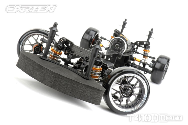 Carten - T410D Electric RC 1/10 DRIFT CAR RWD Competition Grade Kit Fo ...