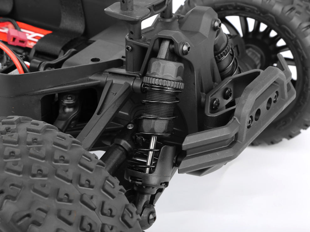 PD RACING - TK10 1/10 BRUSHED Radio Control BASHER Truck RTR - w/Batte ...