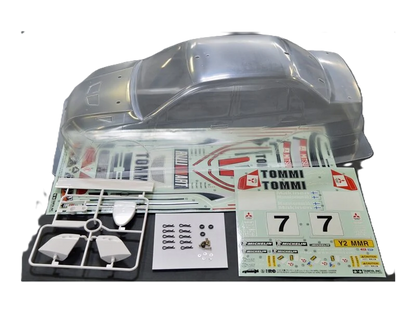 TAMIYA - 50927 1/10 MITSUBISHI LANCER EVO VII BODY SHELL 190MM - NOT P ...